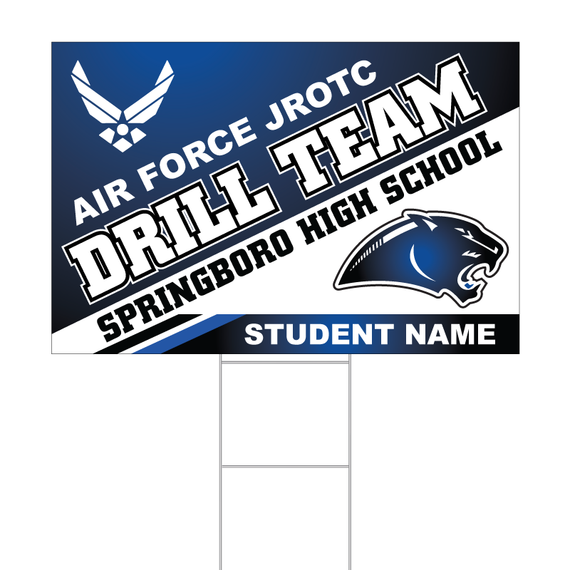 Springboro Air Force JROTC Yard Signs - Varsity Graphics